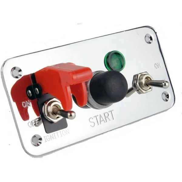 Aluminium Switch Panel- Large - Autoxross Motorsport Services