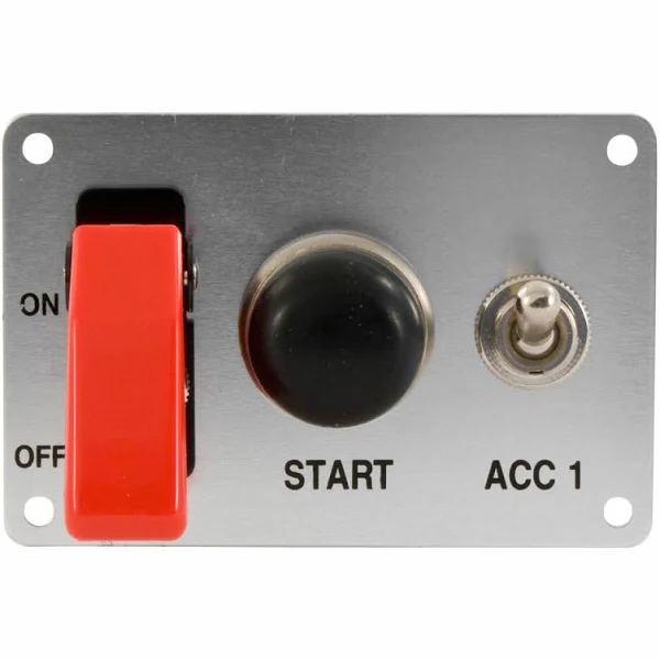 Aluminium Switch Panel- Small - Autoxross Motorsport Services